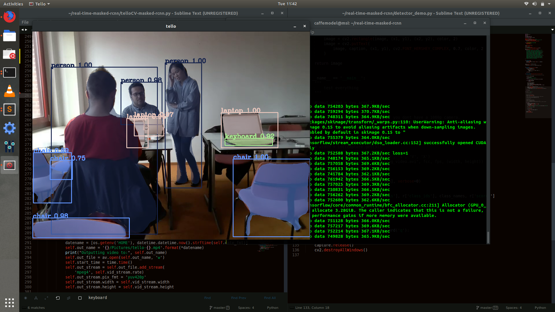 Mask Rcnn Dji Tello Object Detection Segmentation